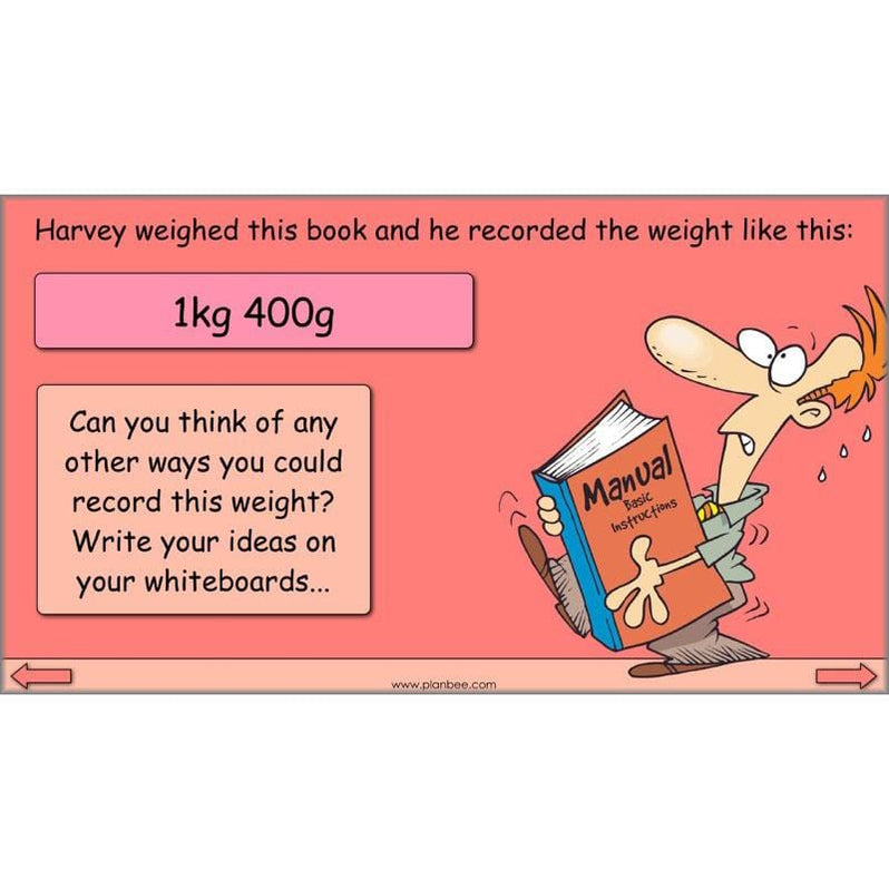 Measuring Weight KS2 Year 4 Maths Planning by PlanBee