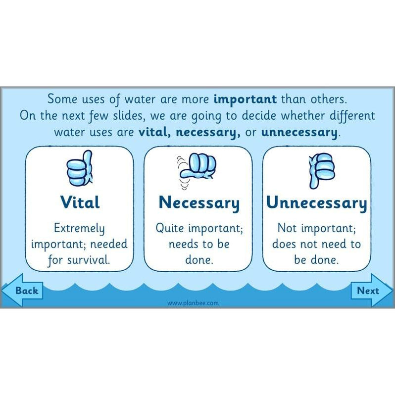Where is Water KS1 ESR Lessons by PlanBee