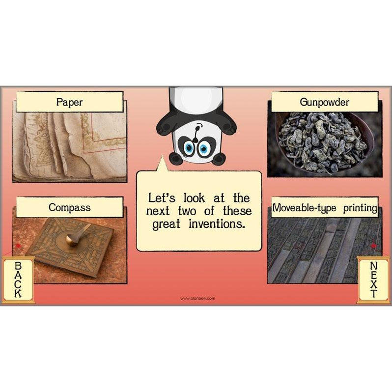 Ancient Chinese Inventions KS2 DT Lessons by PlanBee