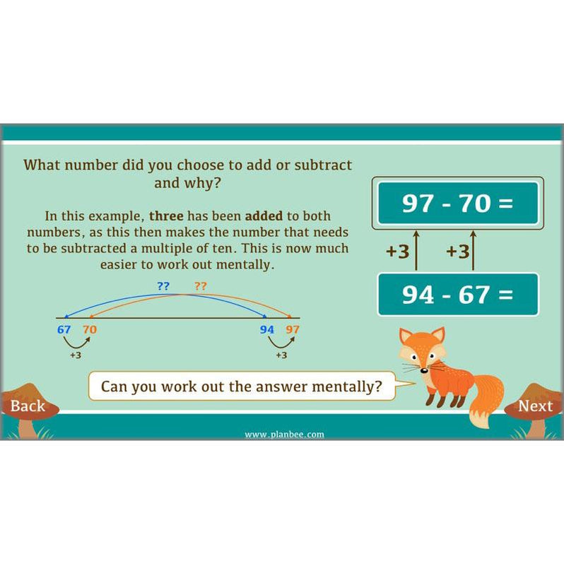 Exploring Subtraction Year 4 Maths Lessons by PlanBee