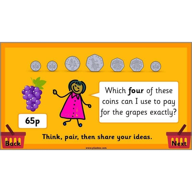 Let's Go Shopping Year 2 Money Maths Activities by PlanBee