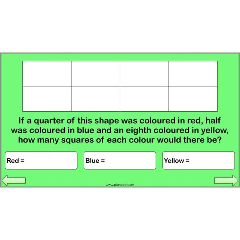 Fractions in Action: Year 3 Fractions Planning by PlanBee