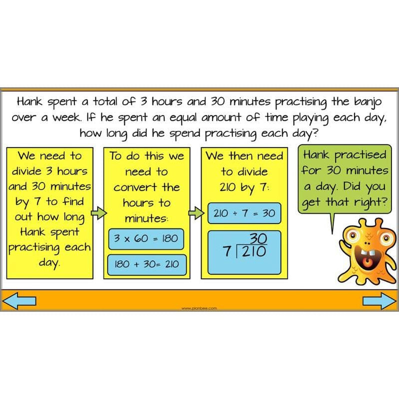 Changing Time Year 5 Maths Lesson Planning Pack — PlanBee
