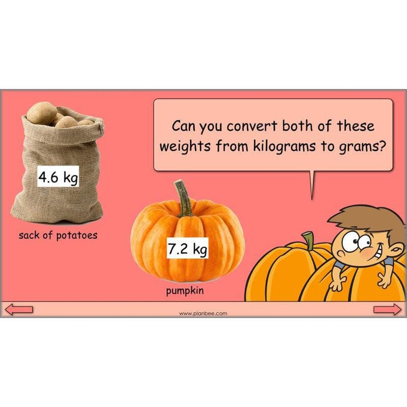 Measuring Weight KS2 Year 4 Maths Planning by PlanBee