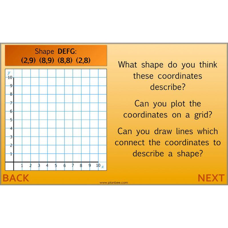 Position and Direction Year 4 Maths Lessons | PlanBee