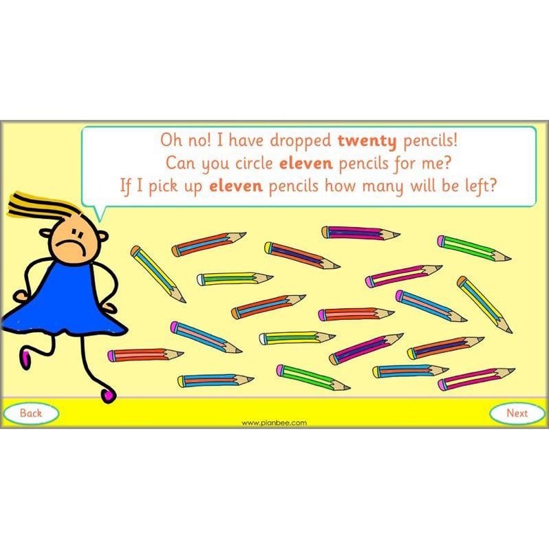 Let's Represent Numbers Year 1 Maths by PlanBee