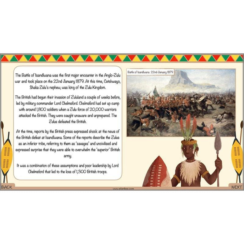 The Zulu Kingdom KS2 History Lesson Pack by PlanBee
