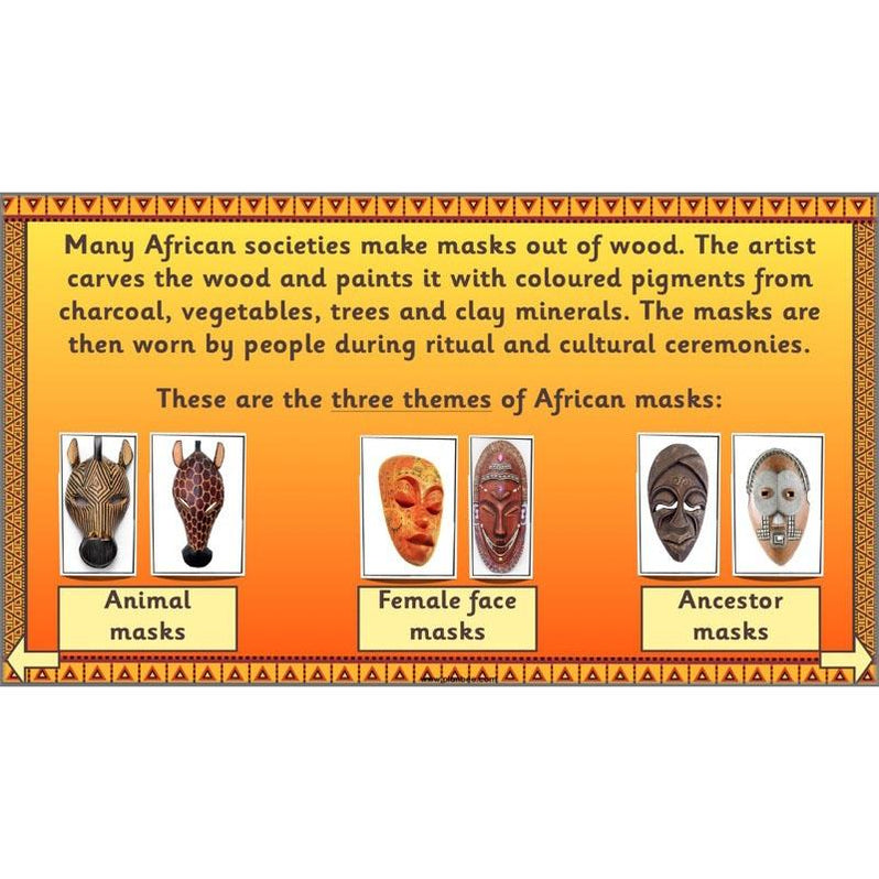Ready-to-teach African Art KS1 Lessons by PlanBee