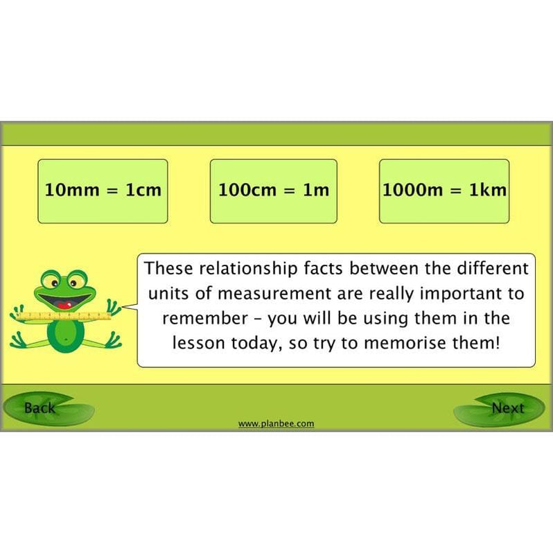 Recording Length - Measurement Maths Lessons for Year 4 — PlanBee