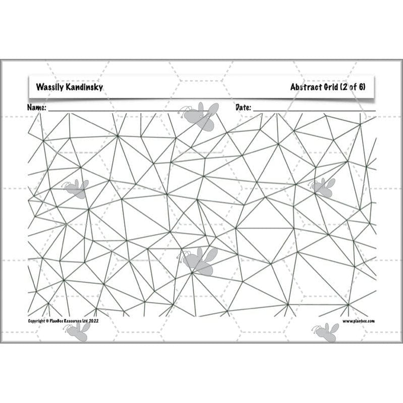 Free Wassily Kandinsky for kids art lessons | PlanBee