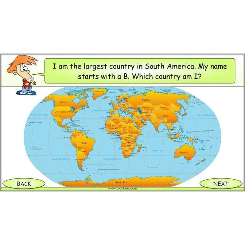 Countries of the World KS2 Geography Lessons by PlanBee