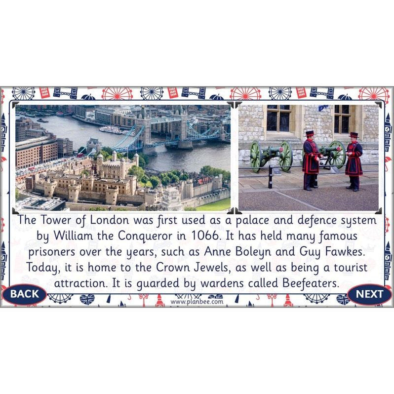 Let's Explore London Topic KS1 Geography Lessons by PlanBee