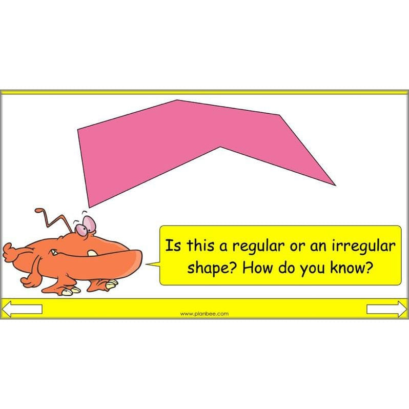 2D Shapes Year 3 Maths Lesson Pack by PlanBee