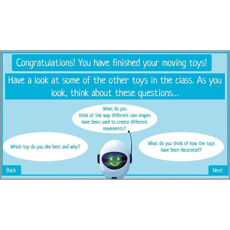 Moving Toys KS2 DT Lessons for Year 5 | Cam Mechanisms — PlanBee