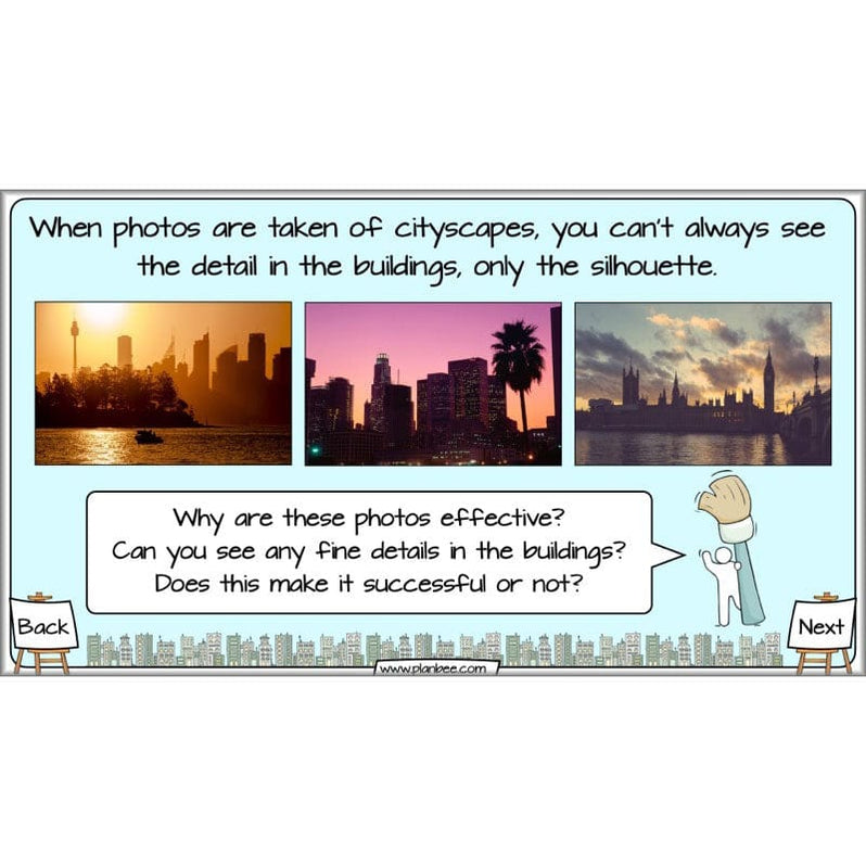 Cityscapes Art Lessons for KS2 created by PlanBee