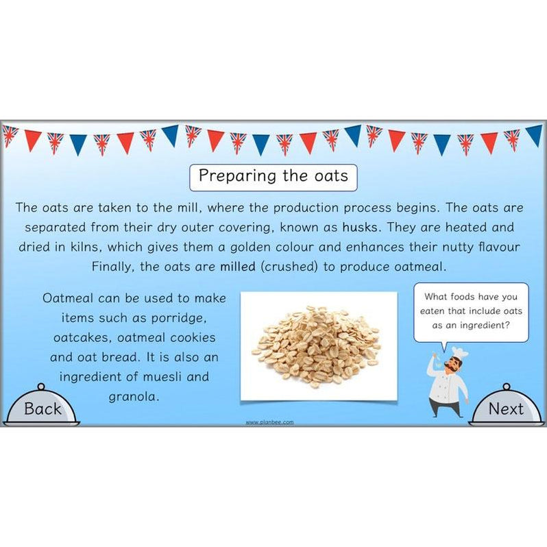 Great British Dishes KS2 Cooking DT lessons by PlanBee