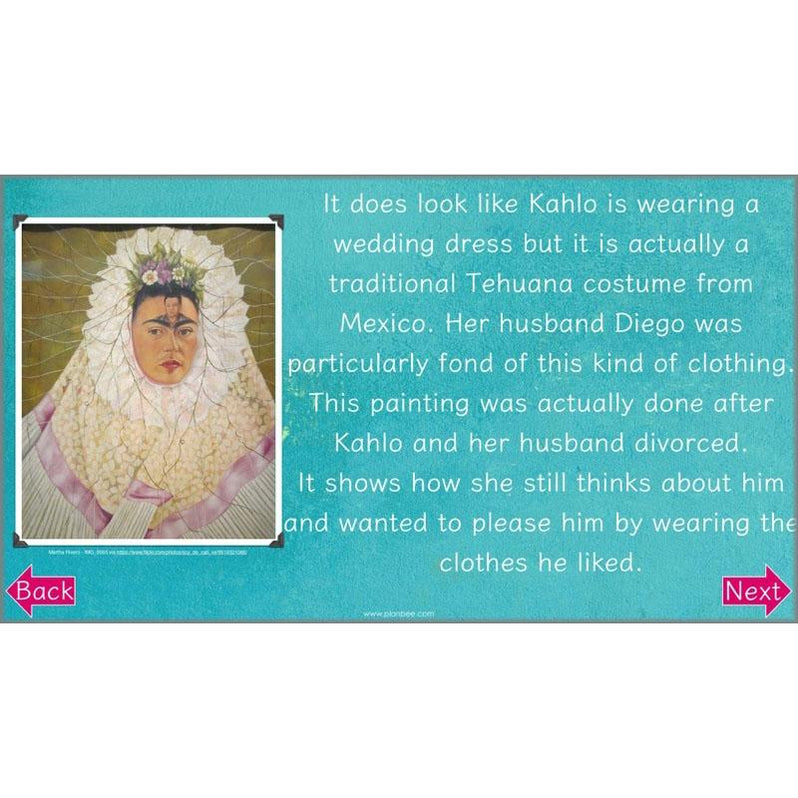 KS2 Frida Kahlo for Kids Art Lesson Pack by PlanBee