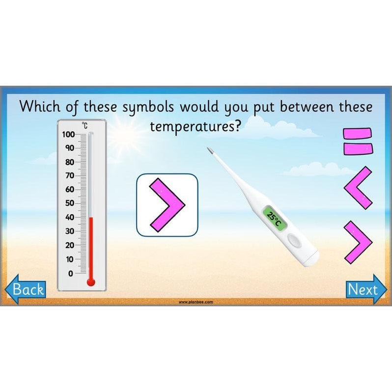 How hot is it? - Year 2 Maths - Measurement Planning — PlanBee