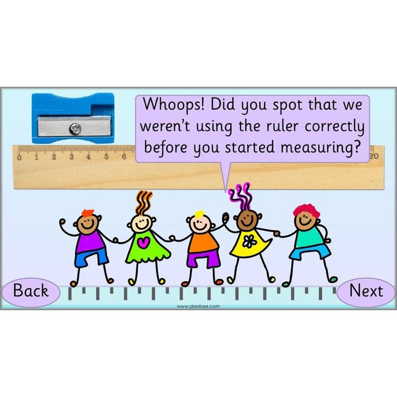 Let's Use a Ruler Year 2 KS1 Maths Planning by PlanBee