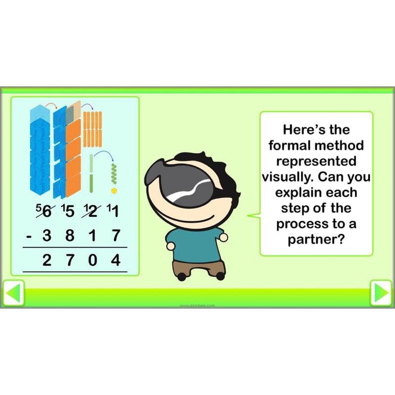 Find the Difference Year 5 Add and Subtract Maths PlanBee
