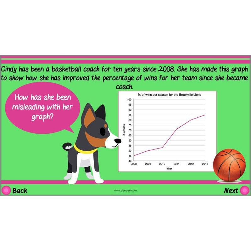 Describing Data Year 5 Statistics Lesson by PlanBee