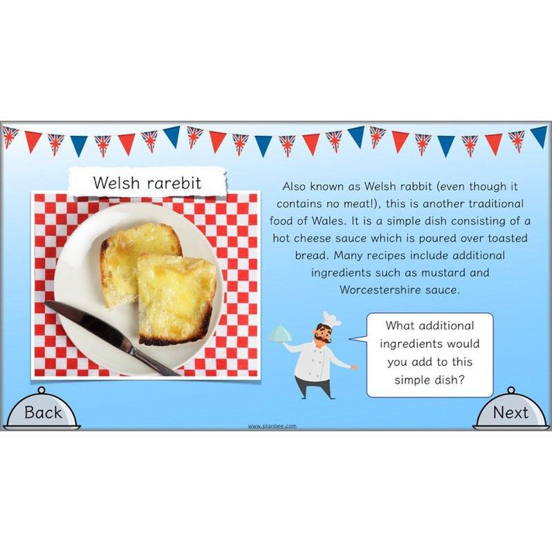 Great British Dishes KS2 Cooking DT lessons by PlanBee