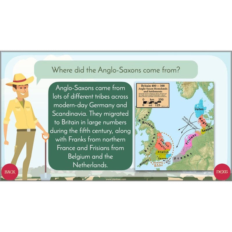 Picts, Anglo-Saxons and Scots KS2 History Lessons by PlanBee
