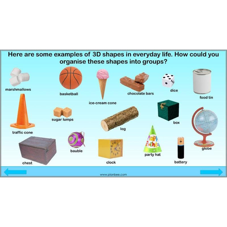 Year 3 3D Shape and Space Maths Lessons by PlanBee