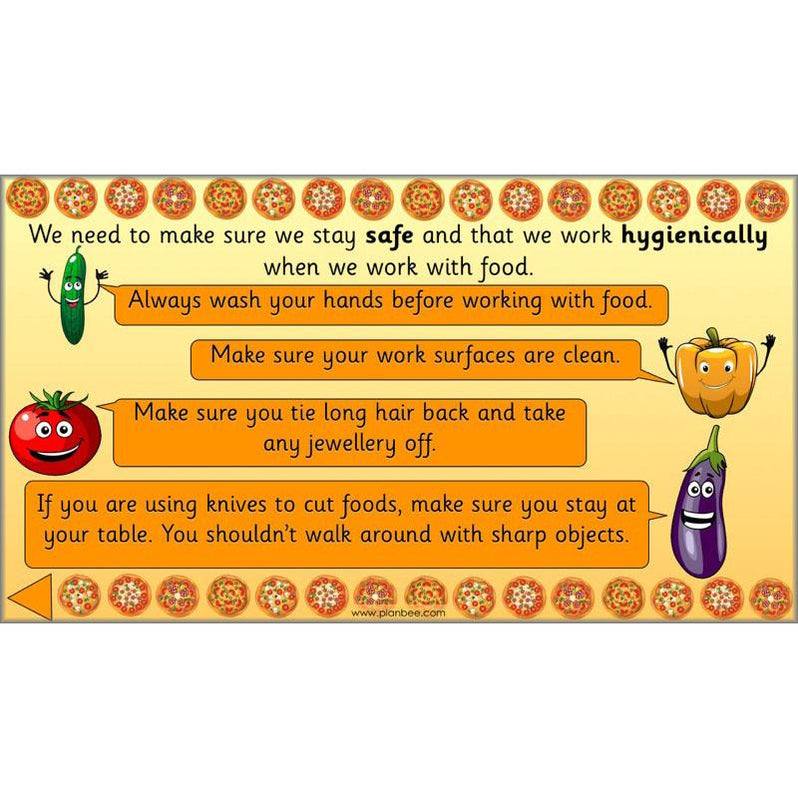 Cooking Year 2 DT | Cooking with Kids Pizza | PlanBee