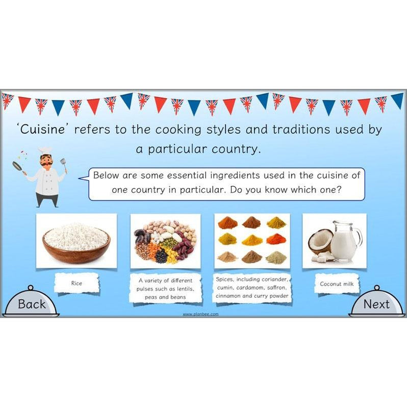 Great British Dishes KS2 Cooking DT lessons by PlanBee