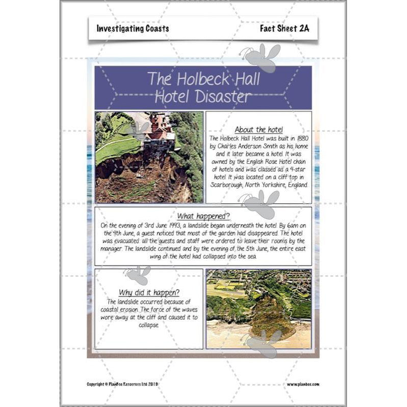 Investigating Coasts KS2 Geography Lessons | PlanBee