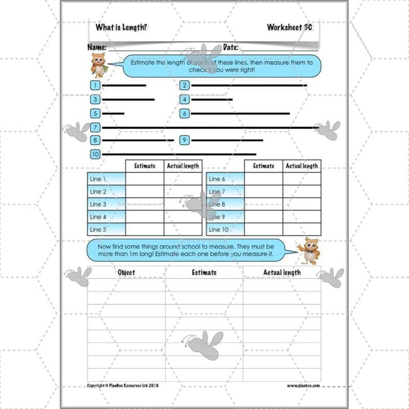 What is Length? KS2 Maths Measurement Year 3 Lesson Planning — PlanBee