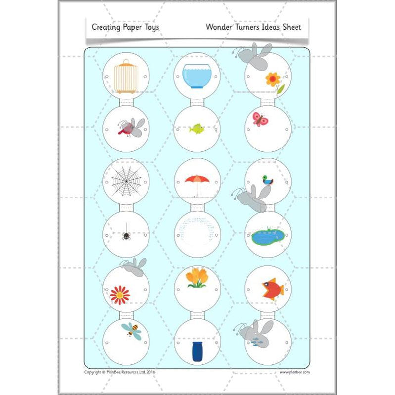 FREE Make Paper Toys Moving Toys KS1 DT Lesson | PlanBee