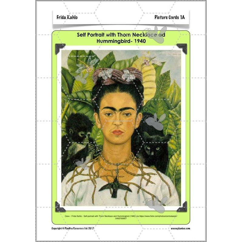KS2 Frida Kahlo for Kids Art Lesson Pack by PlanBee