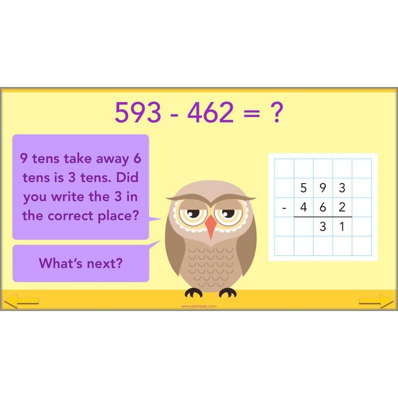 Solving Subtraction: KS2 Maths Lesson Resources for Year 3 — PlanBee