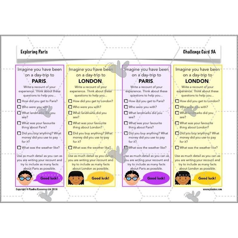 FREE exploring Paris scheme | PlanBee France KS2 Geography