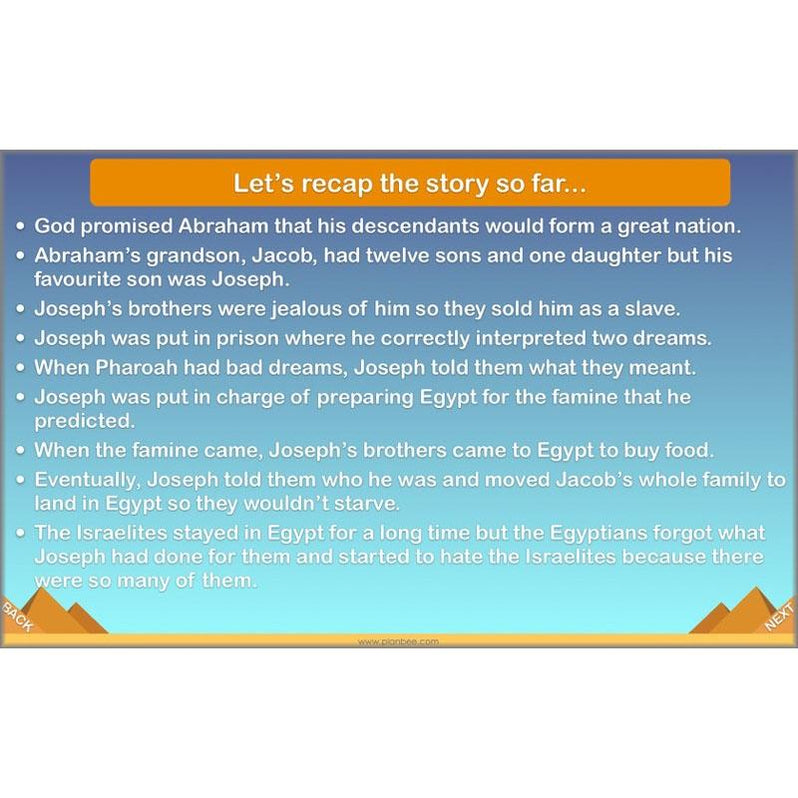 Israelites in Ancient Egypt Resources KS2 RE by PlanBee