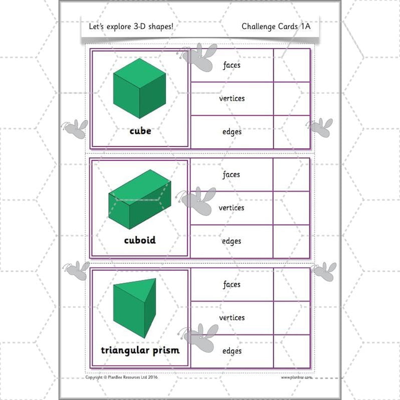 Explore 3D Shapes Year 2 Maths Lesson by PlanBee