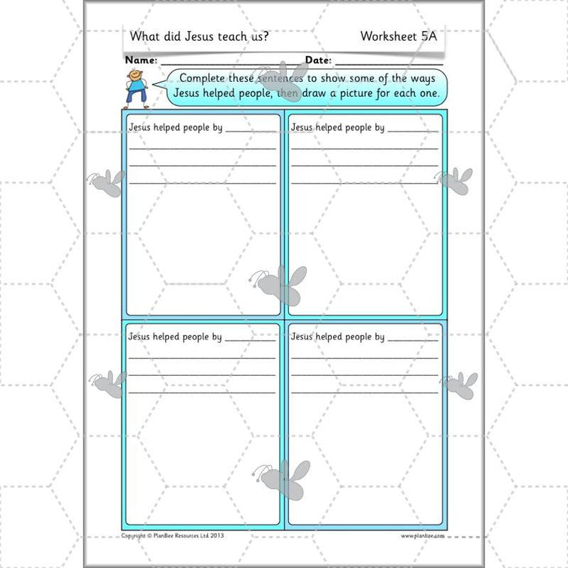 What did Jesus teach us? KS1 Christianity Lessons by PlanBee