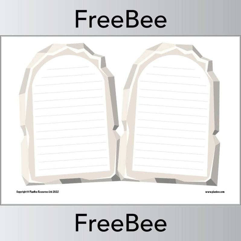 10 Commandments KS2 Poster FREE PDF by PlanBee