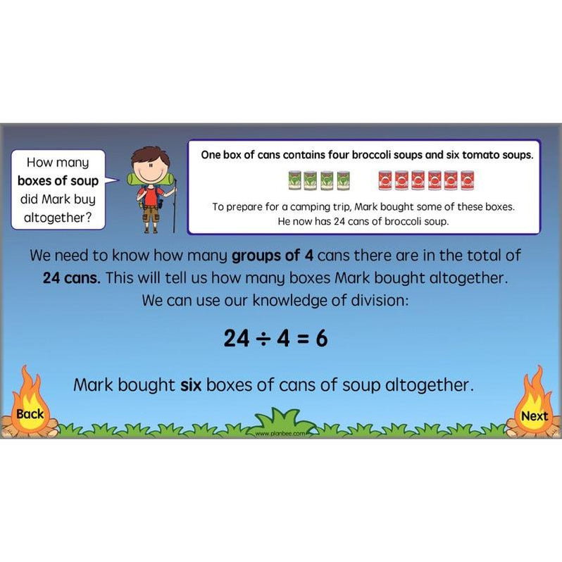 Division and Multiplication Year 4 Maths Lessons by PlanBee