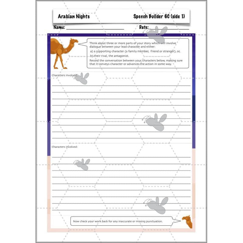 1001 Arabian Nights KS2 English Lessons by PlanBee