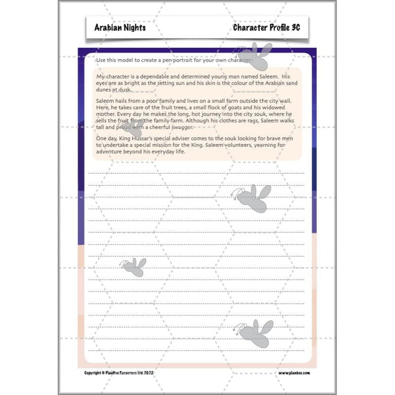 1001 Arabian Nights KS2 English Lessons by PlanBee