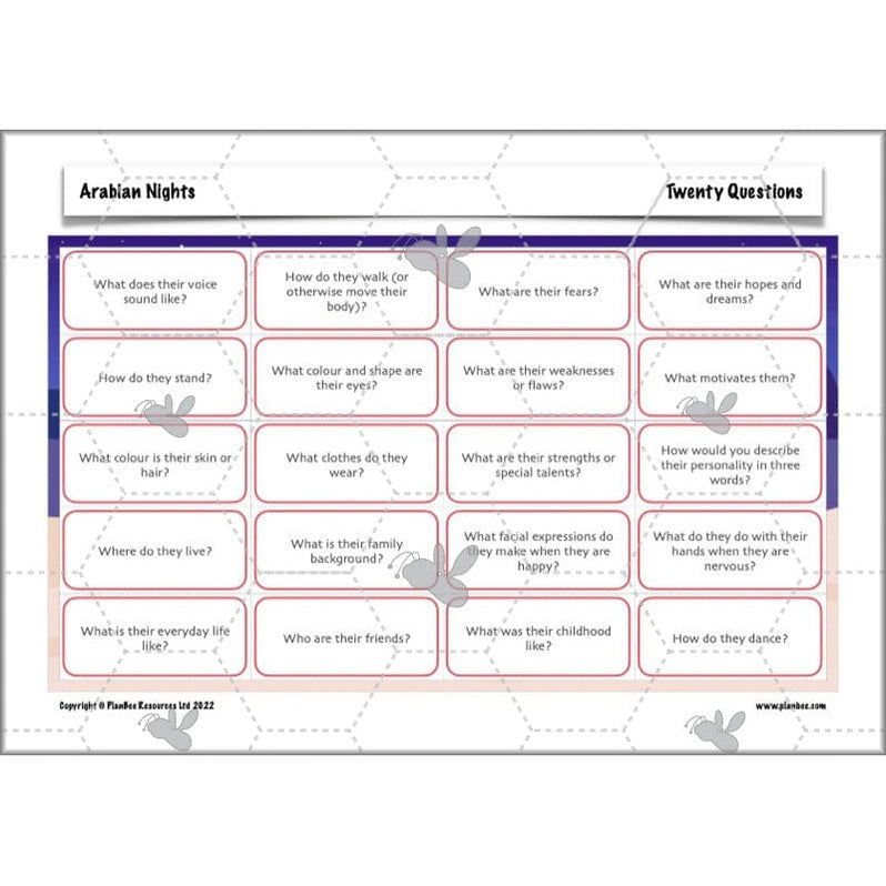 1001 Arabian Nights KS2 English Lessons by PlanBee