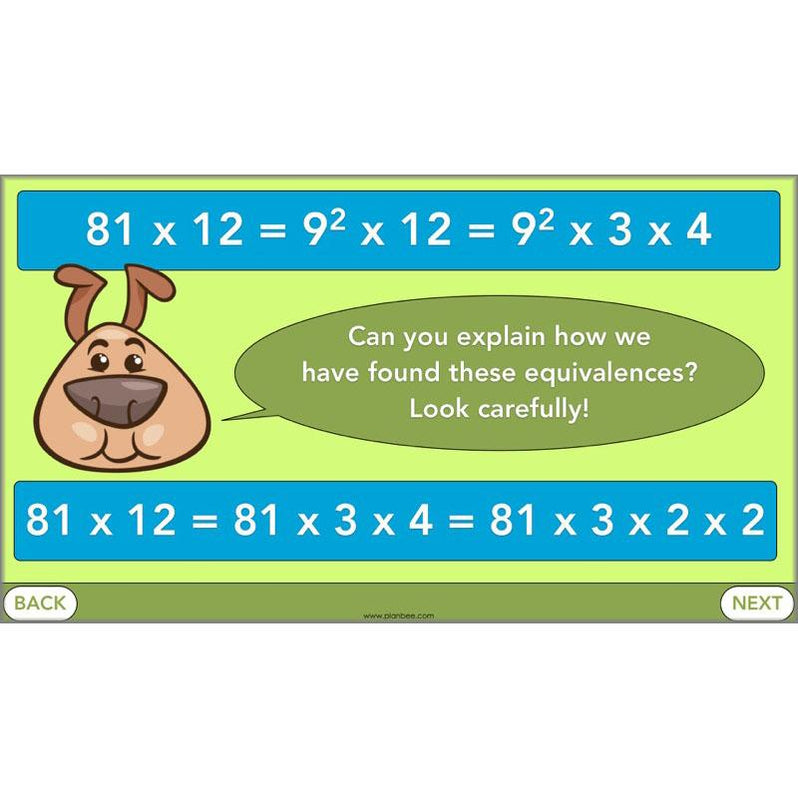 Square Numbers, Cube Numbers and Factor Pairs | KS2 Year 5 — PlanBee