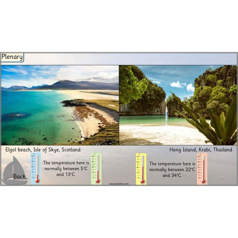 At The Seaside KS1 Geography Lessons by PlanBee