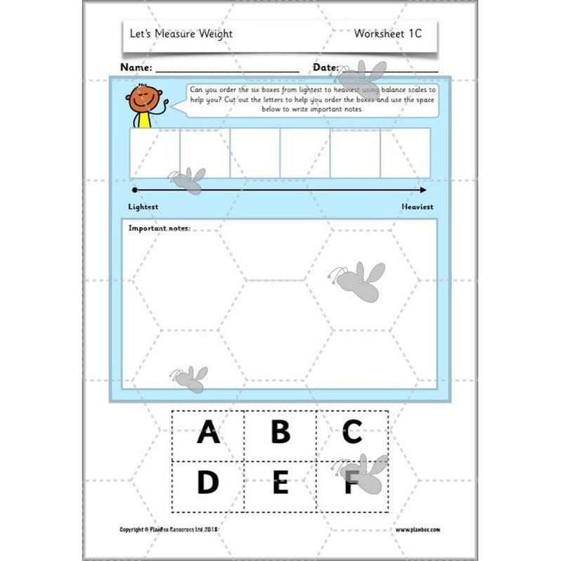 Let's Measure Weight - KS1 - Year 2 Maths - Measurement — PlanBee