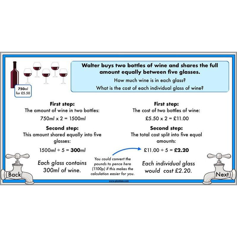 Measuring Capacity KS2 Year 4 Maths Lesson Planning Pack — PlanBee