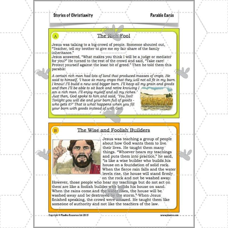 Stories of Christianity - Bible Stories for KS2 by PlanBee