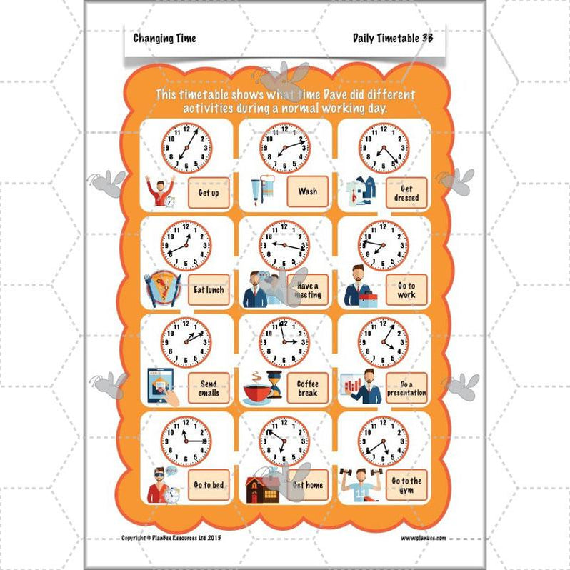 Changing Time Year 5 Maths Lesson Planning Pack — PlanBee